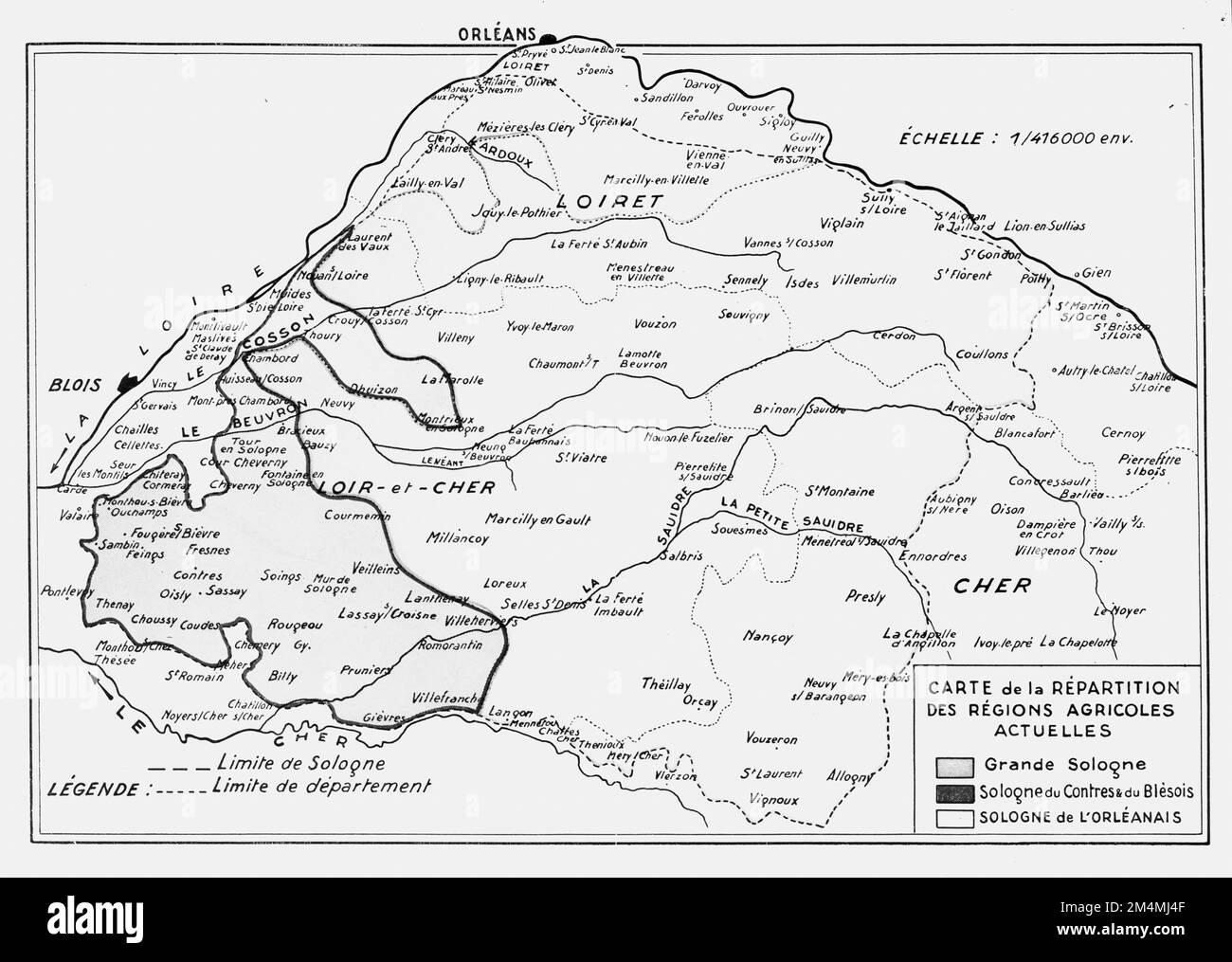 Experiments in Agricultural Productivity in Sologne. Photographs of ...