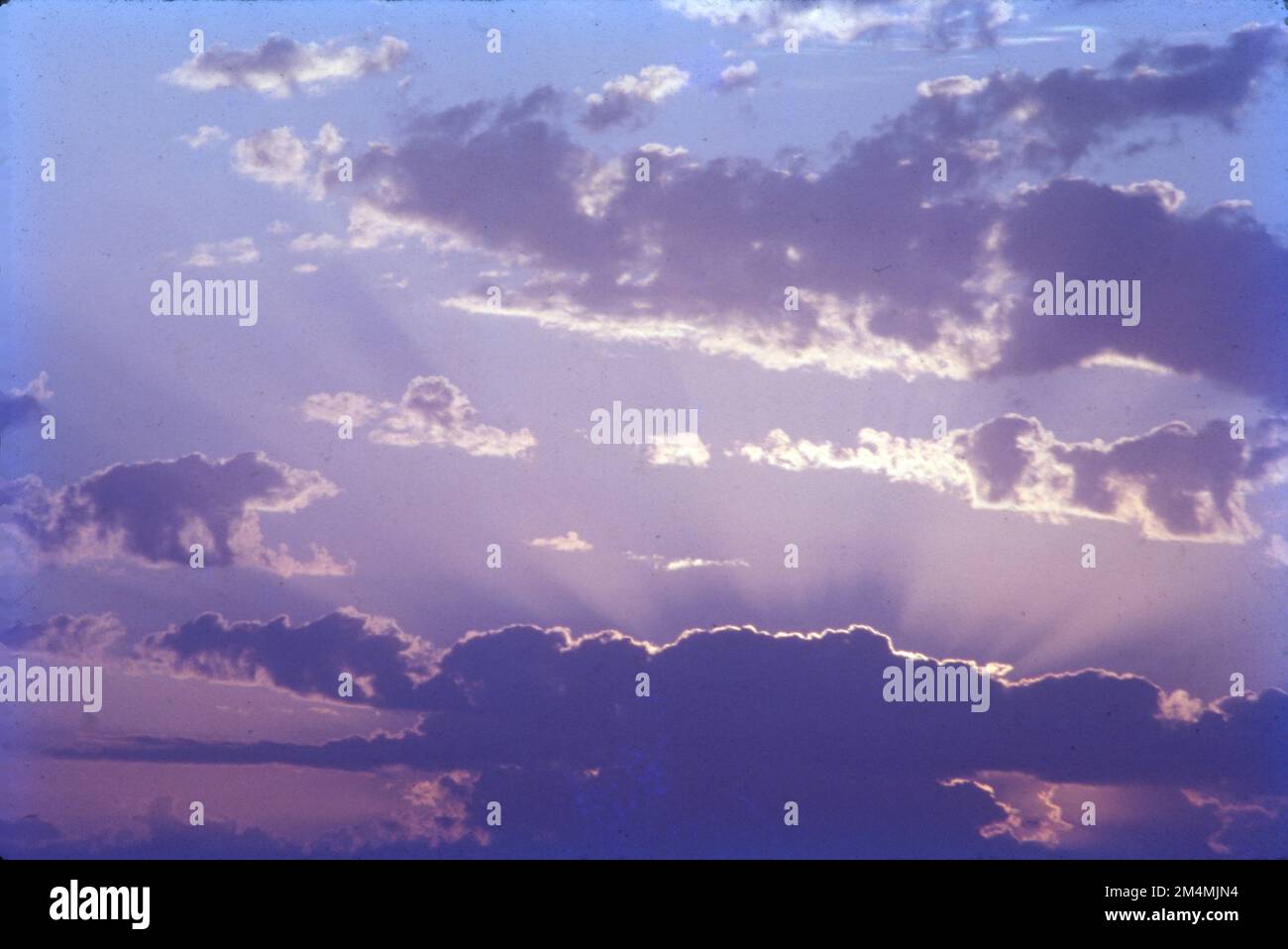Sky and Sun Rays, India Stock Photo - Alamy