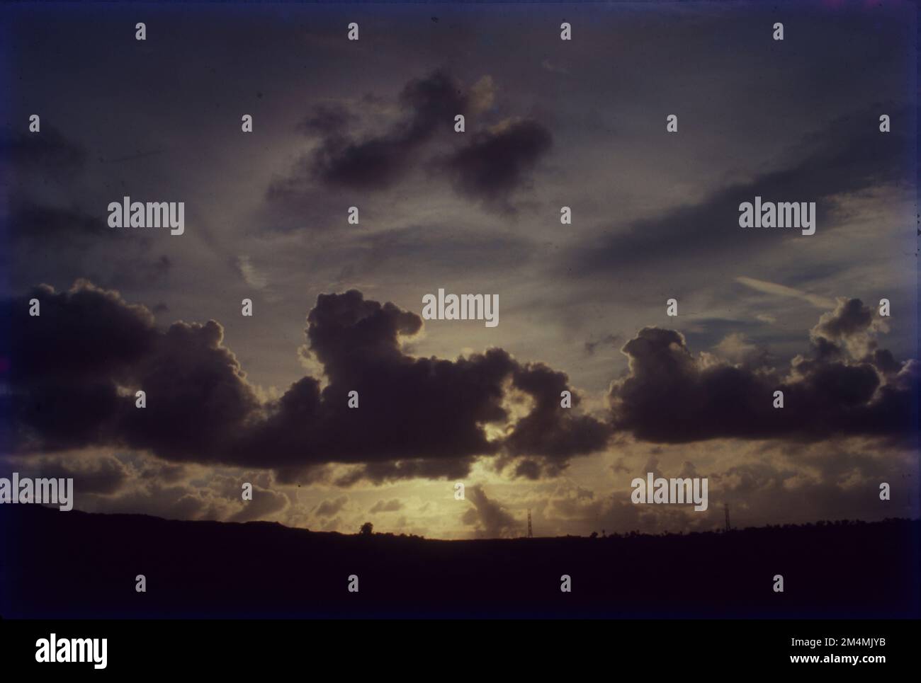 Sky with Sun Set, Rays, Bhor Ghat, Maharashtra, India Stock Photo - Alamy