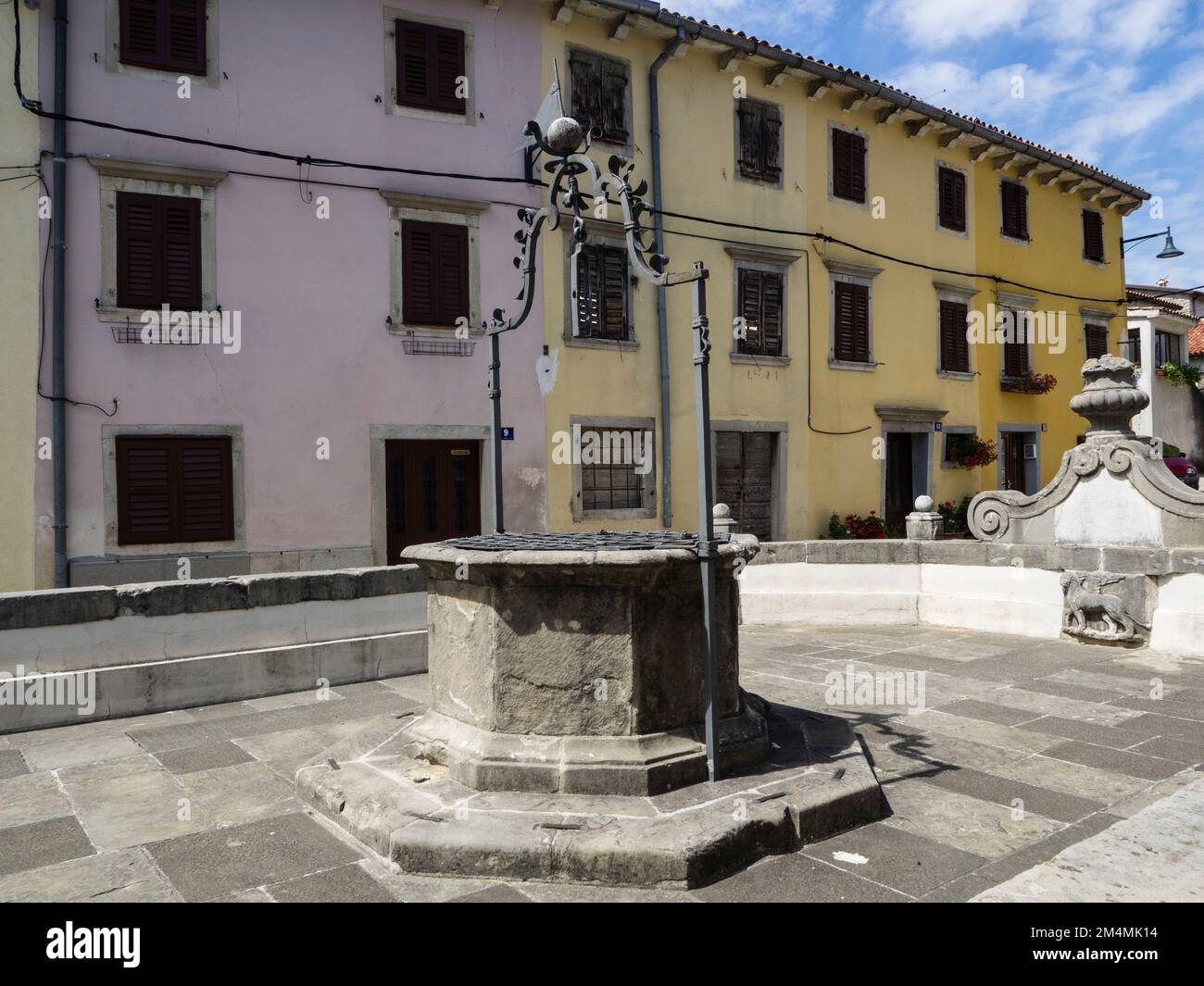 Mountain village of Buzet, Istria, Croatia Stock Photo - Alamy