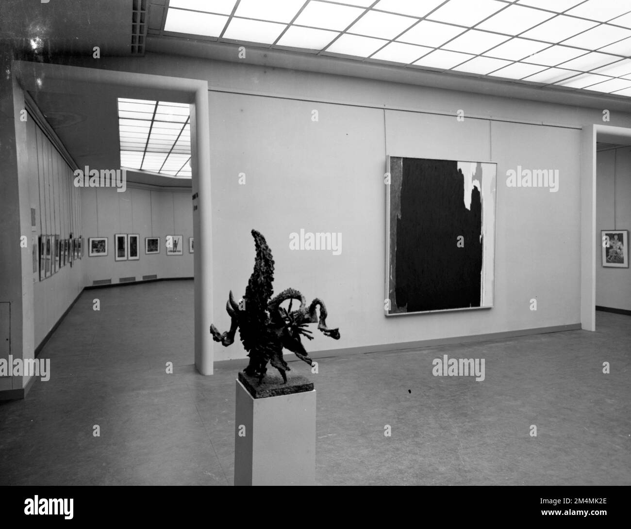 "50 Years of US Art" Exhibit (Lay-out of the exhibit, Museum of Modern ...
