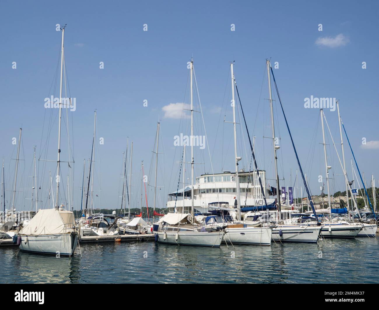The Harbour, Pula, Istria, Croatia Stock Photo - Alamy