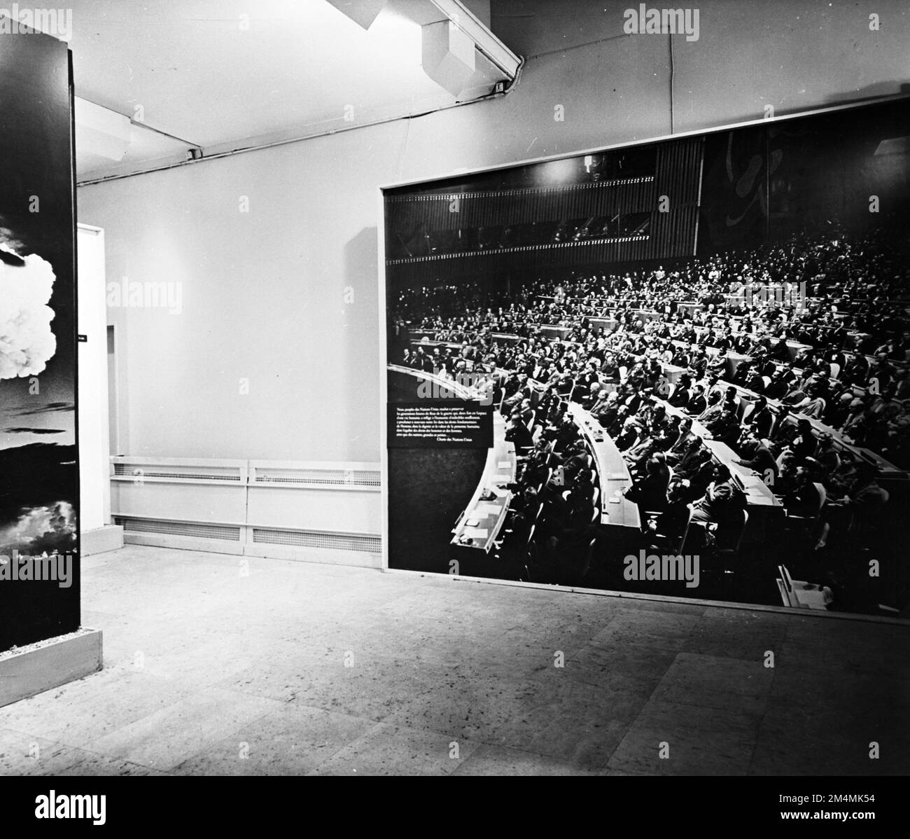 "Family of Man" Exhibit, Lay-out. Photographs of Marshall Plan Programs ...
