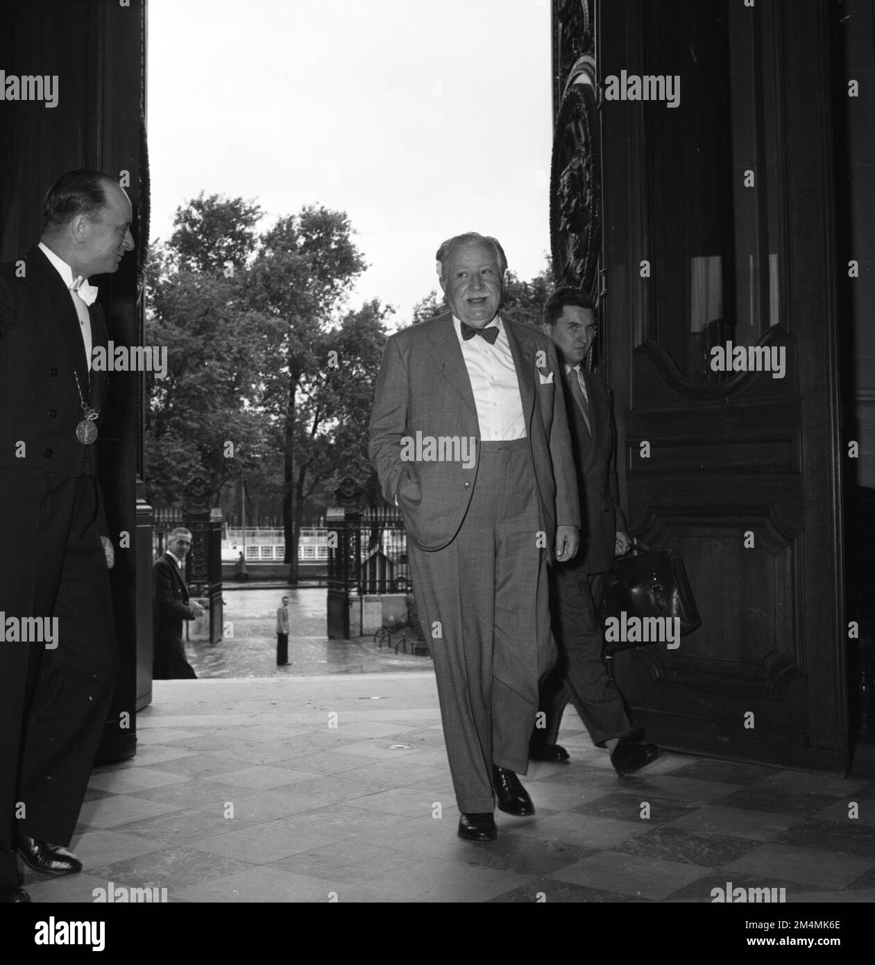 The "Six" Conference in Paris. Photographs of Marshall Plan Programs ...