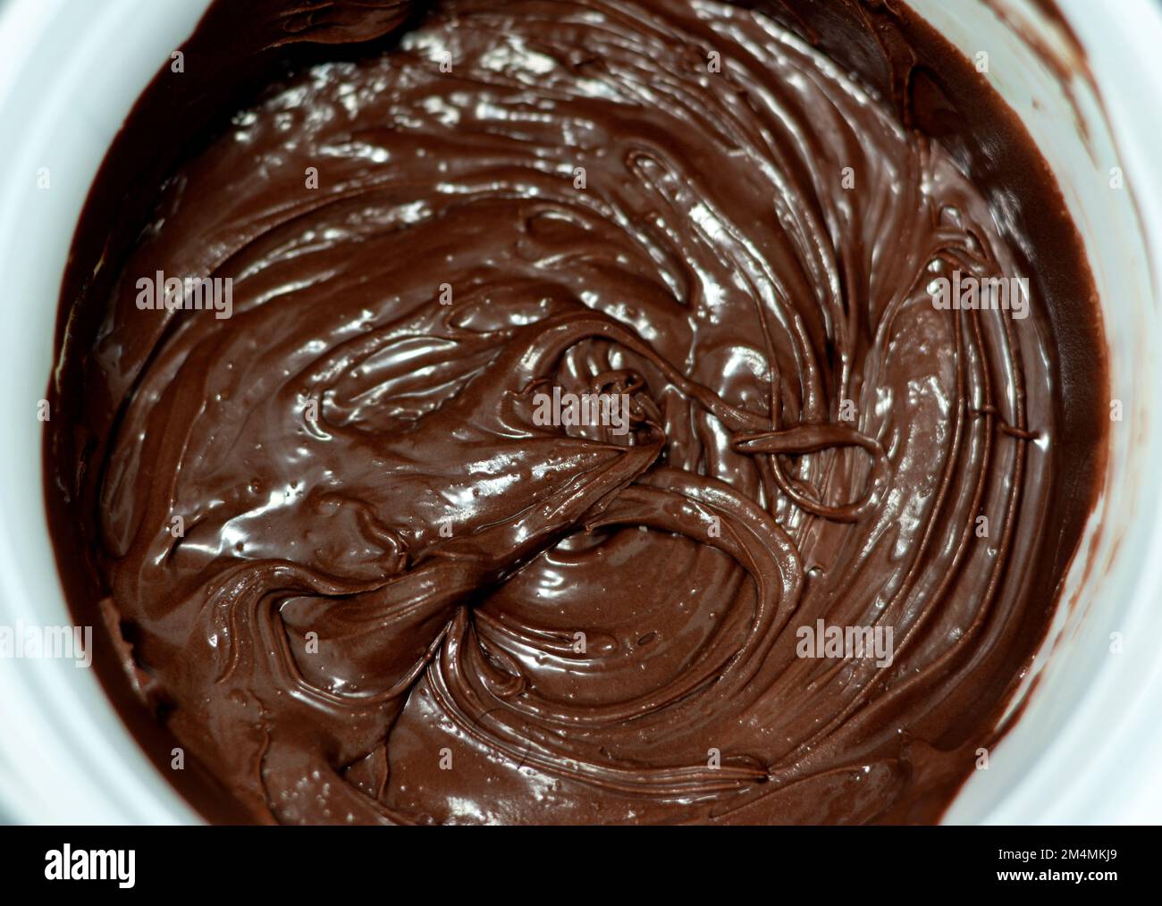 sweetened hazelnut cocoa spread, chocolate nougat cream, texture of ...