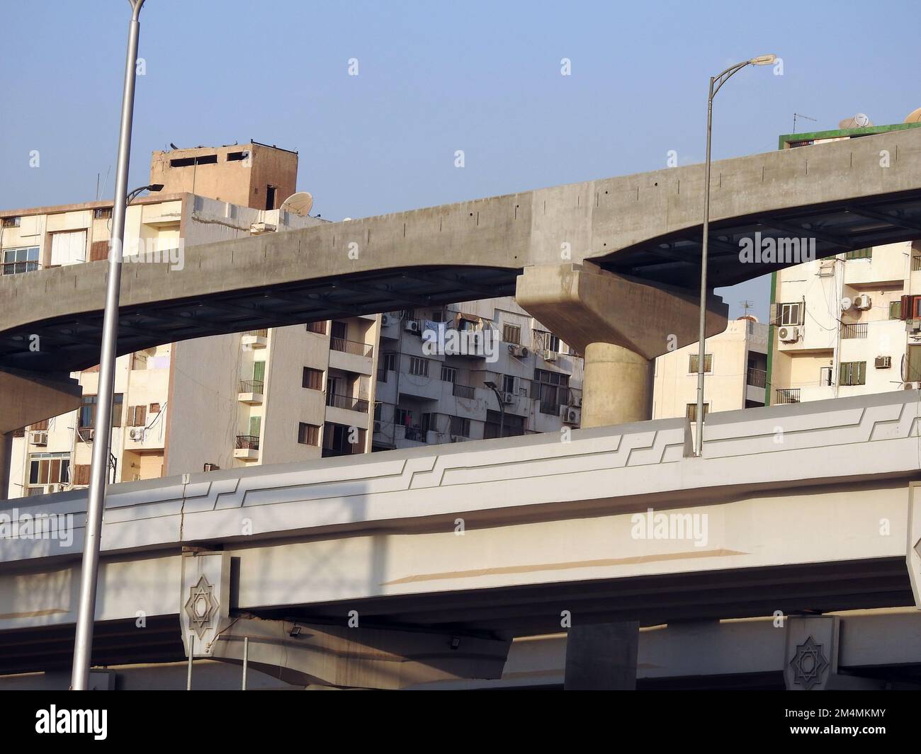 Cairo, Egypt, November 30 2022: A construction site of Egypt new ...