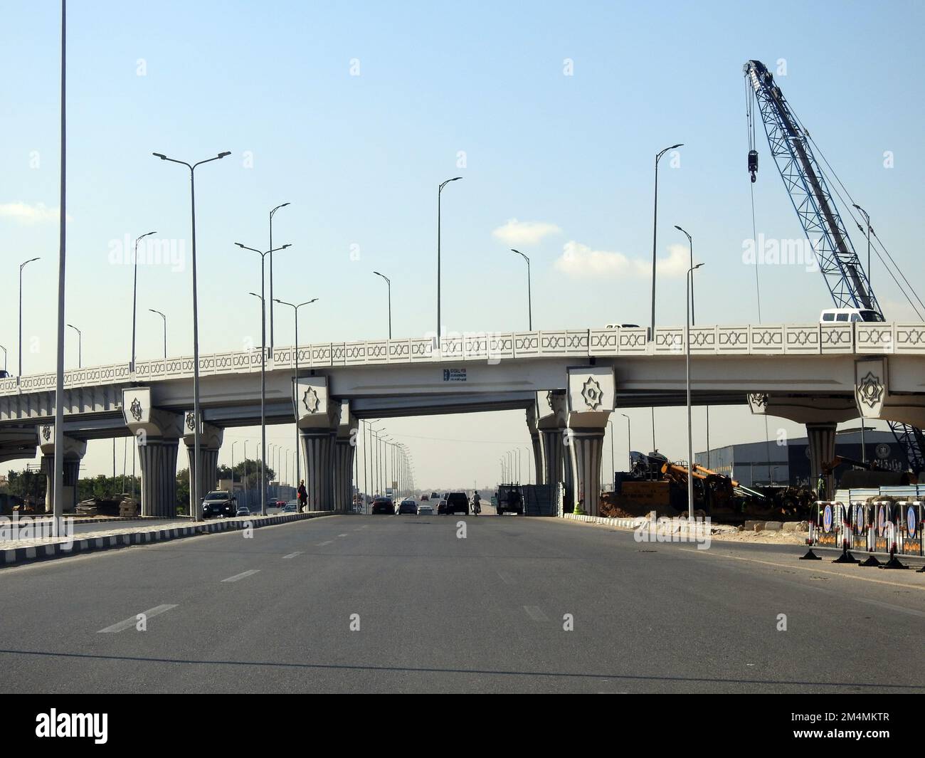 Cairo, Egypt, December 7 2022: Shinzo Abe axis patrol highway in Egypt ...