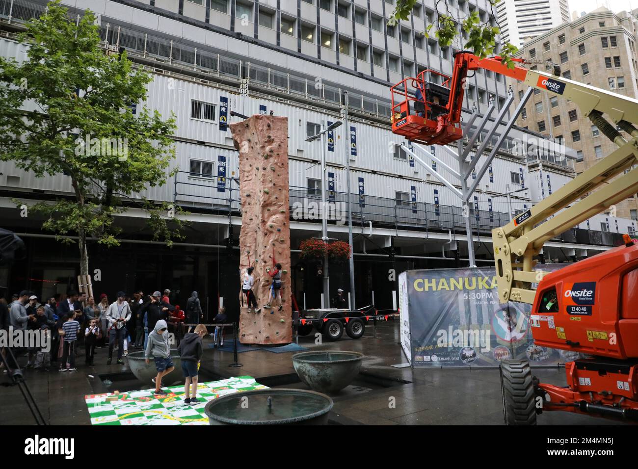 Sydney, Australia. 22nd December 2022. Hanukkah, also known as the ...