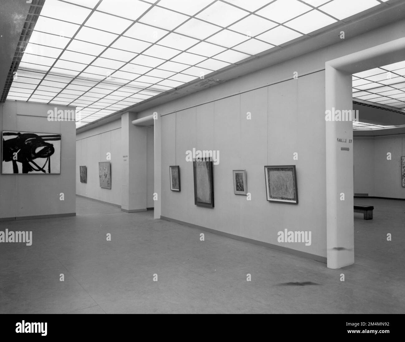 "50 Years of US Art" Exhibit (Lay-out of the exhibit, Museum of Modern ...