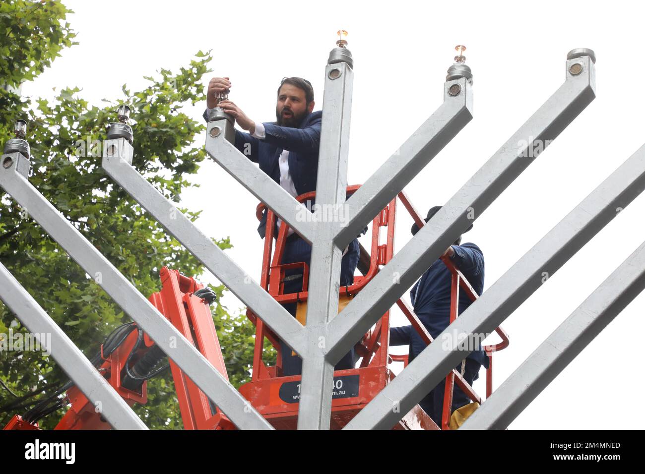 Sydney, Australia. 22nd December 2022. Hanukkah, also known as the ...