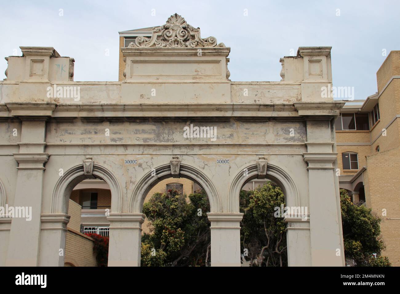 stone arcade in fremantle (australia Stock Photo - Alamy