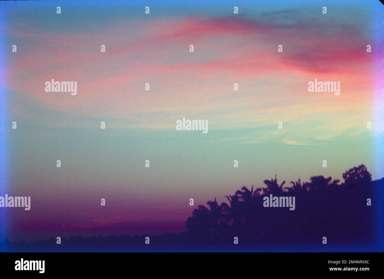 Sky at Landscape, Dramatic Colors, India Stock Photo - Alamy