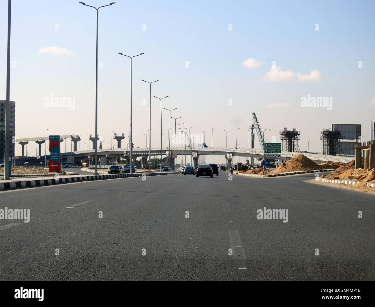 Cairo, Egypt, December 7 2022: Shinzo Abe axis patrol highway in Egypt ...