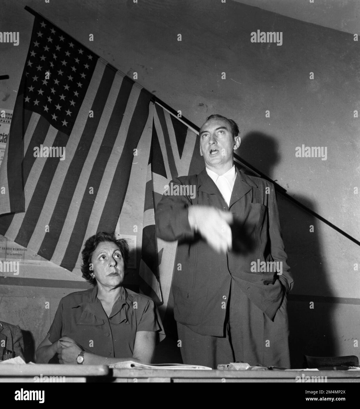 St. Malo Conference, July 1950. Photographs of Marshall Plan Programs ...