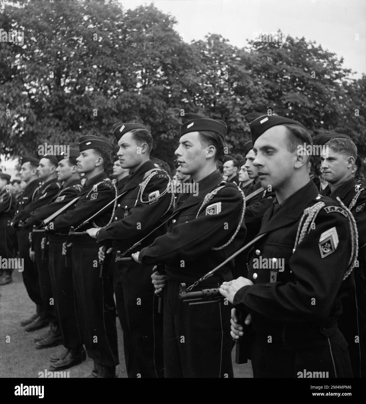 French Army - Training Recruits. Photographs of Marshall Plan Programs ...