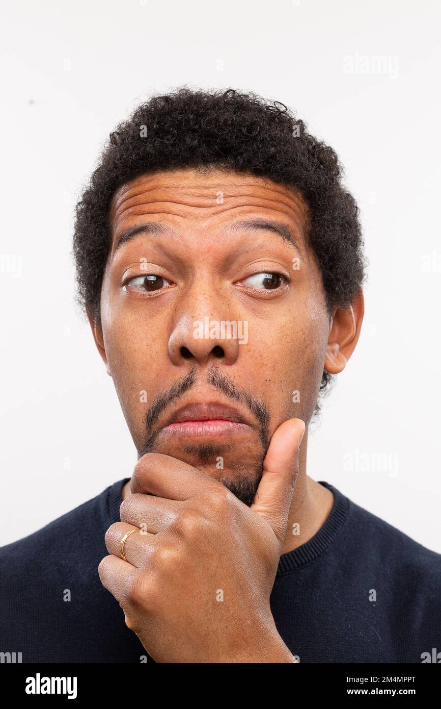 Confused Expression Man