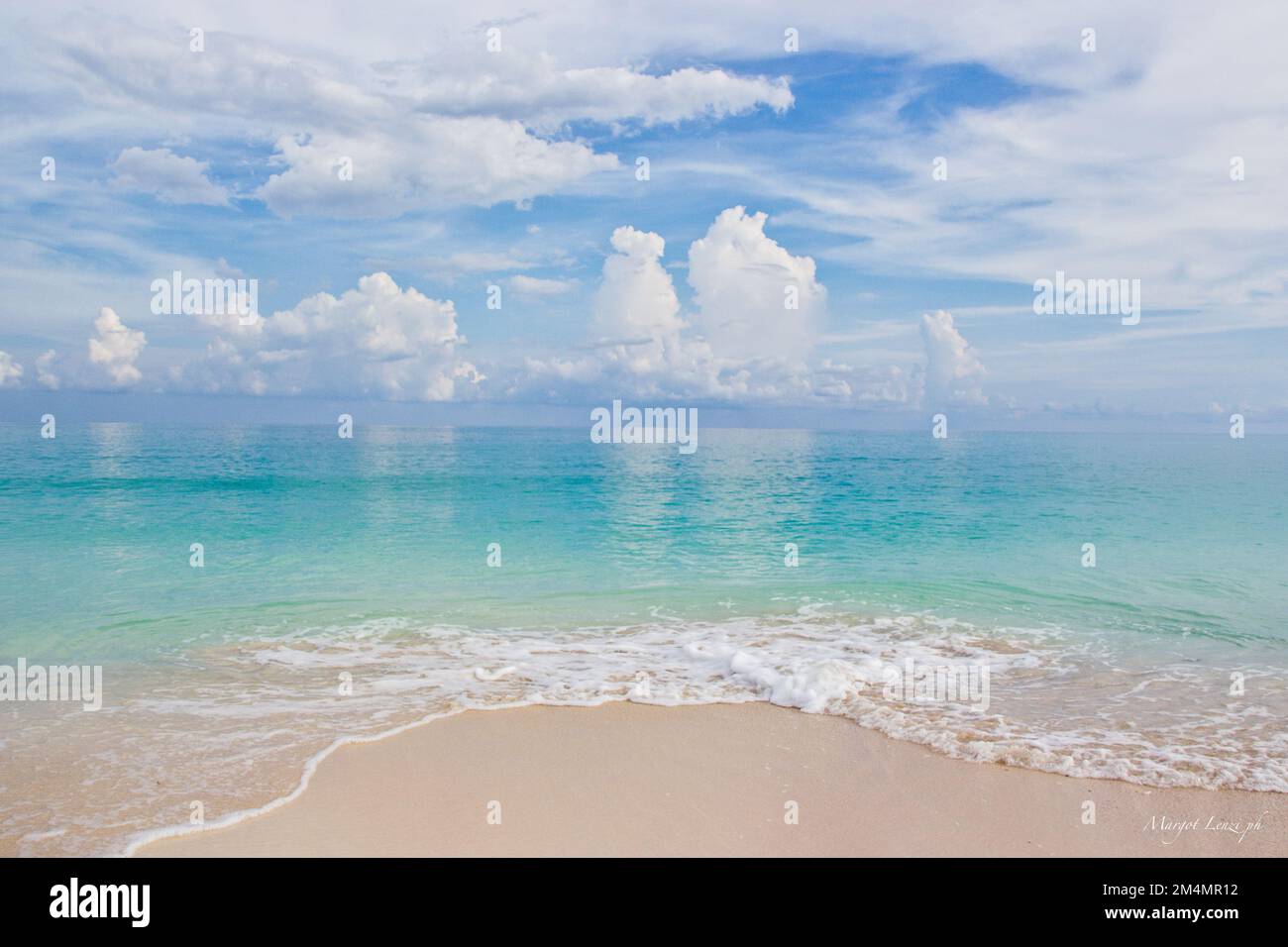 Playa Tortuga Cayo Largo Cuba, in a day of vacation waiting the turtles ...