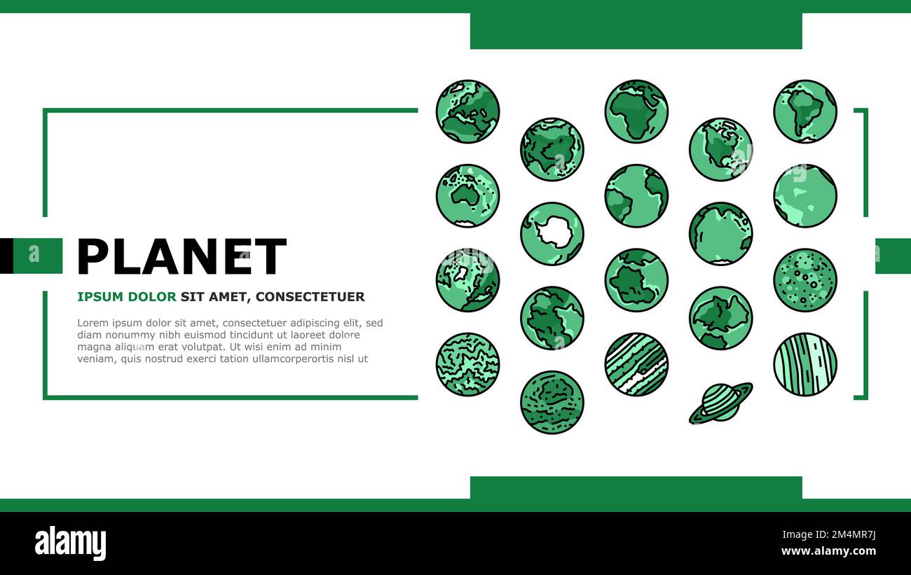 palm oil tree leaf plant landing header vector Stock Vector Image & Art ...