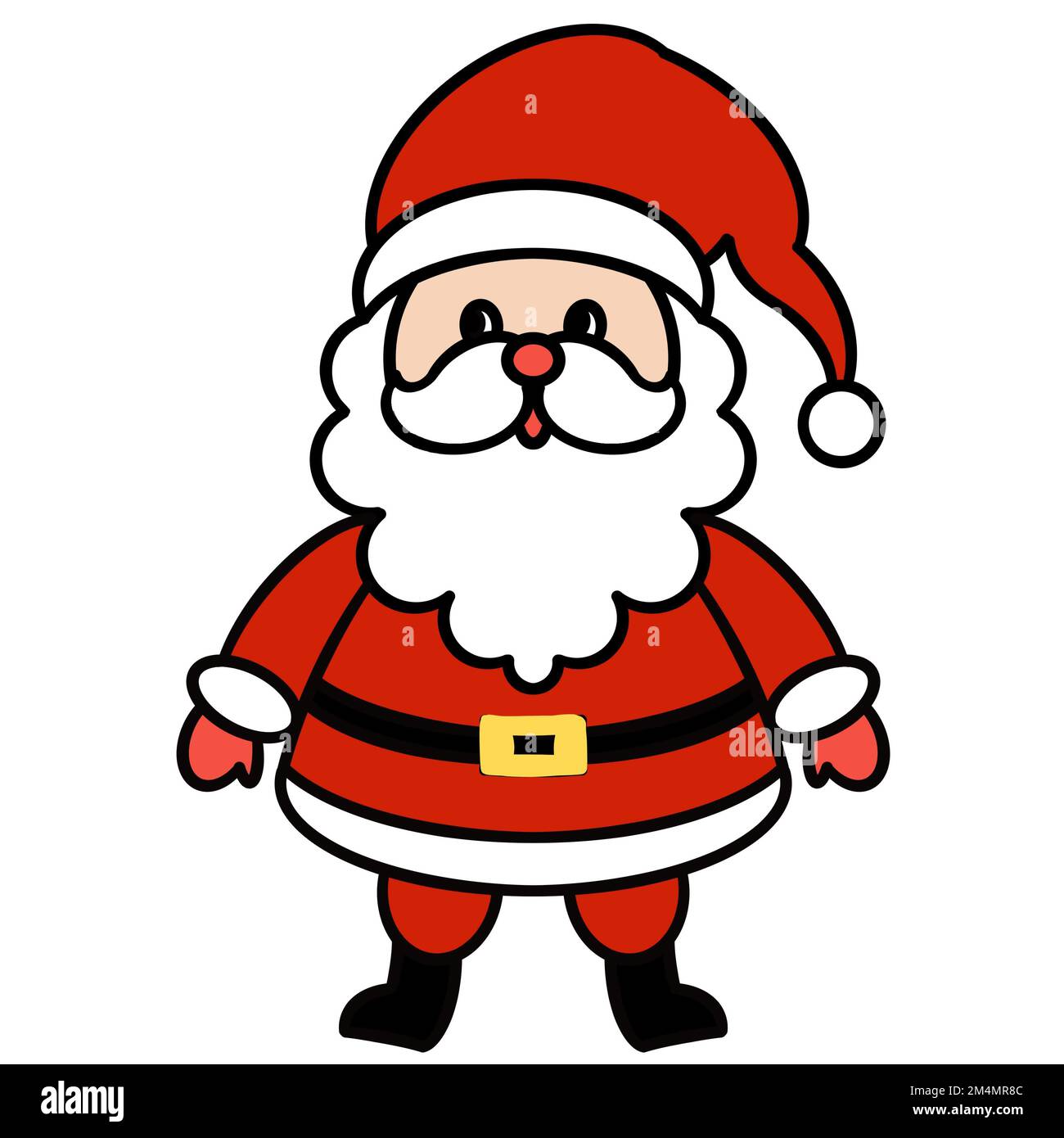 Santa Claus. JPEG illustration for stickers, creating patterns ...