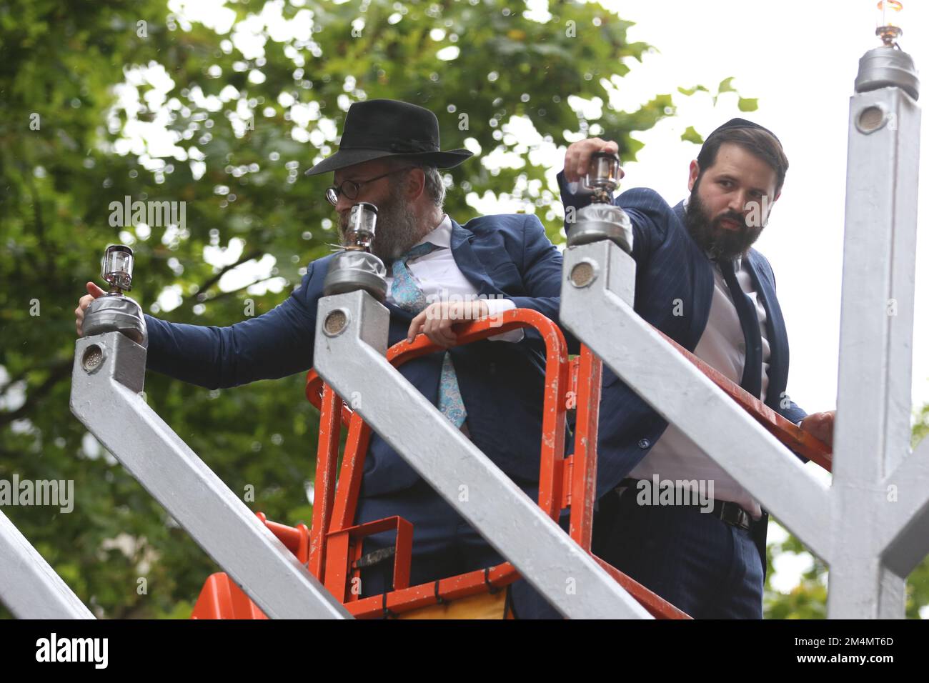 Sydney, Australia. 22nd December 2022. Hanukkah, also known as the ...
