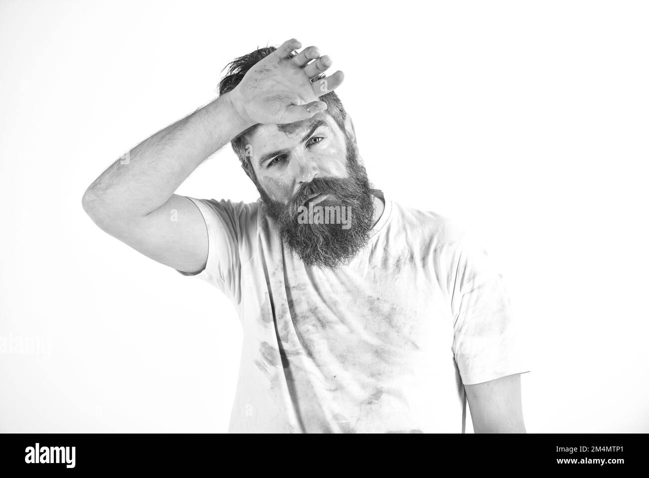 Dusty face Black and White Stock Photos & Images - Alamy