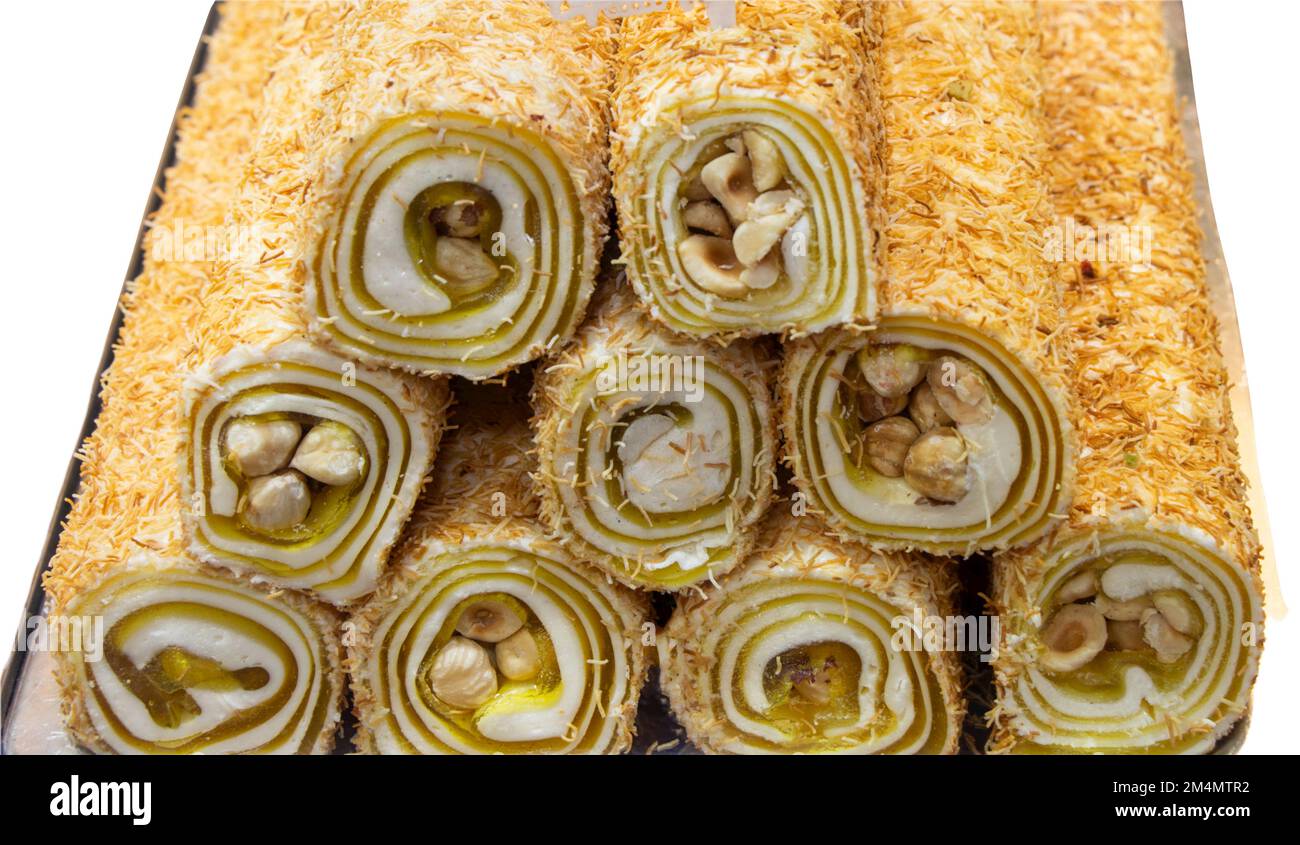 Traditional Turkish Delight (Rahat Lokum Stock Photo - Alamy