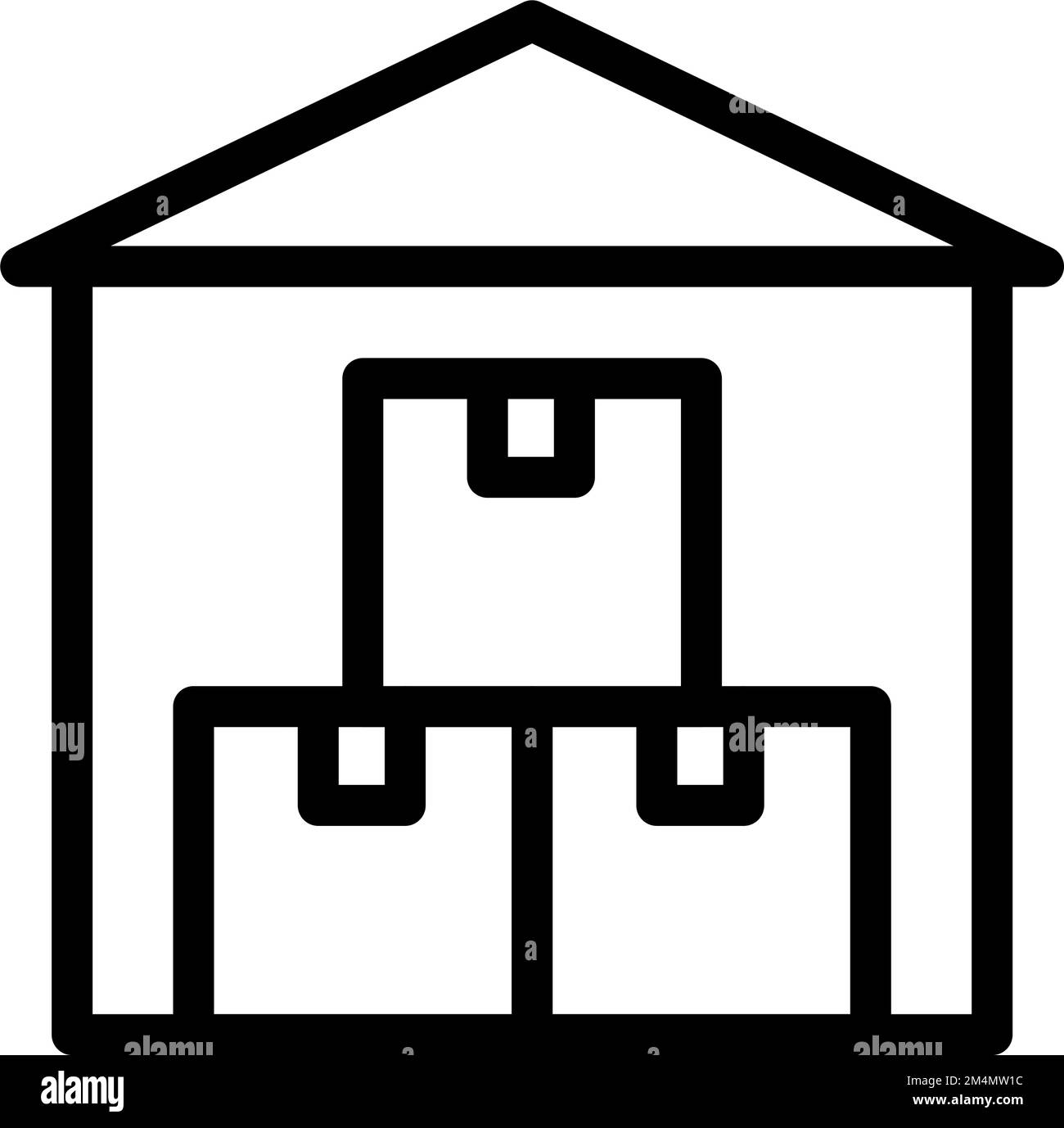 Warehouse Illustration Line Icon Design Stock Vector Image & Art - Alamy Warehouse Illustration Line Icon Design Stock Vector Image & Art - Alamy