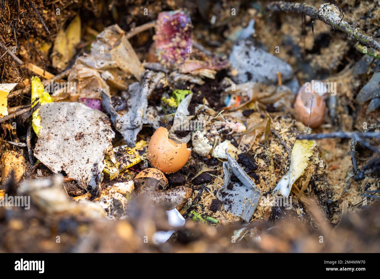 Turning a soil food web thermophilic compost pile full of ...
