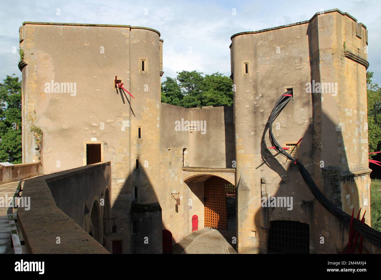 german gate in metz (france Stock Photo - Alamy