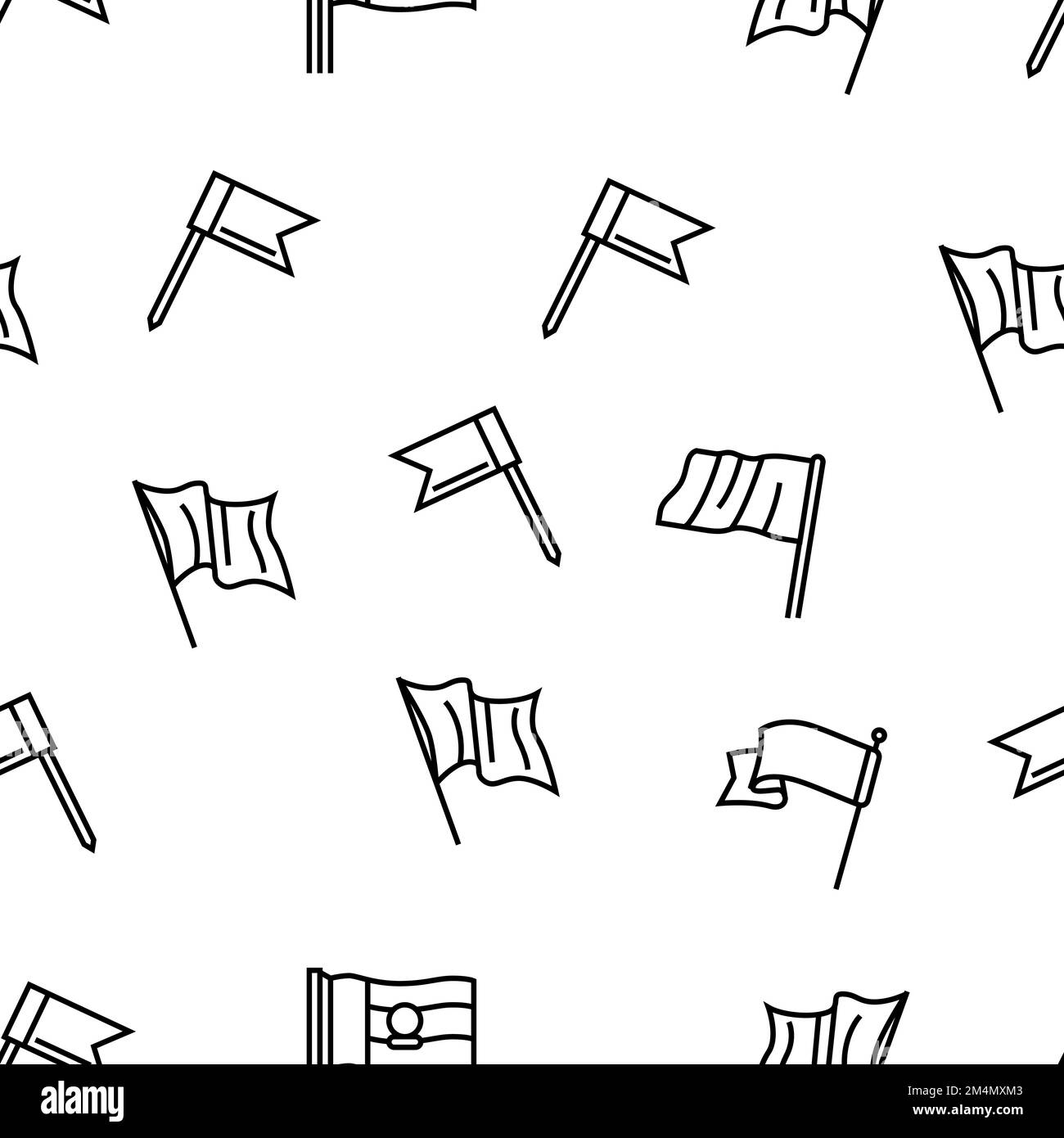 flag start web pennant map vector seamless pattern Stock Vector Image & Art - Alamy