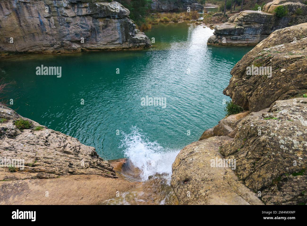 the mountains and their nature of spain Stock Photo - Alamy