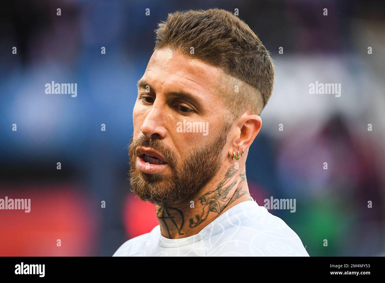 Sergio RAMOS of PSG during the French championship Ligue 1 football ...