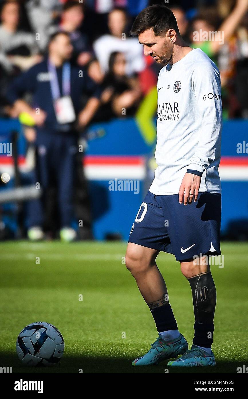 Lionel (Leo) MESSI of PSG during the French championship Ligue 1 ...