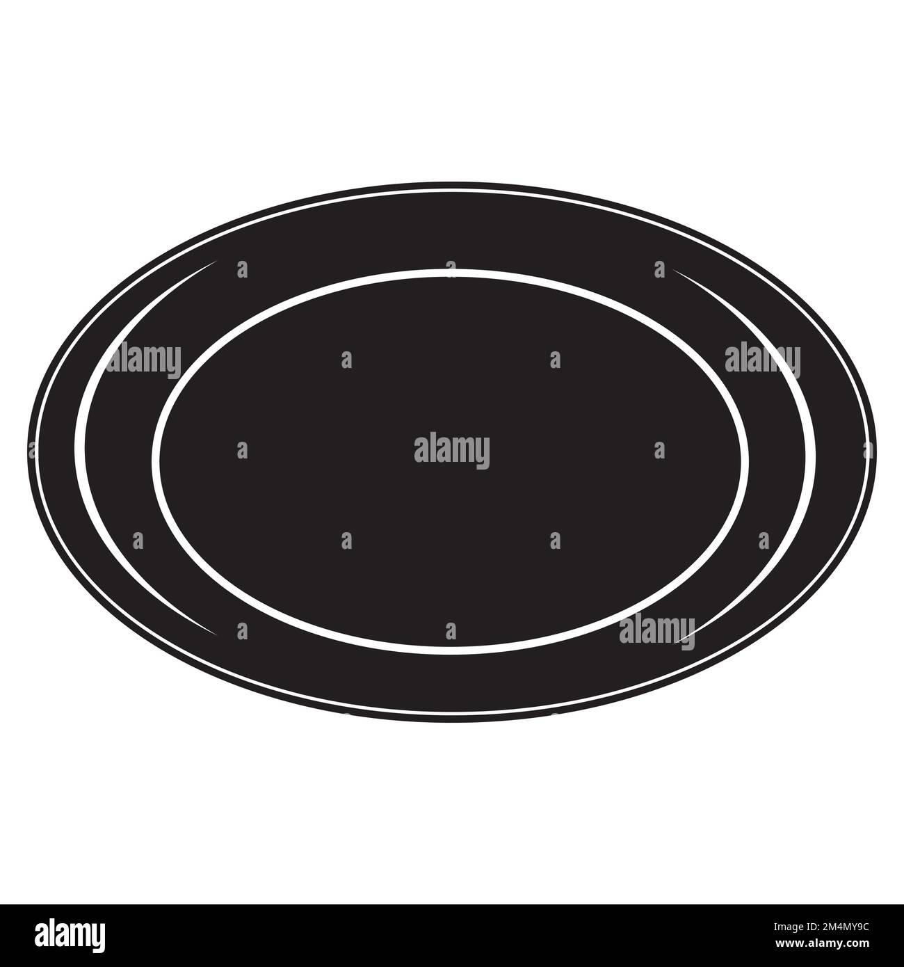 Food in porcelain plate Black and White Stock Photos & Images - Alamy