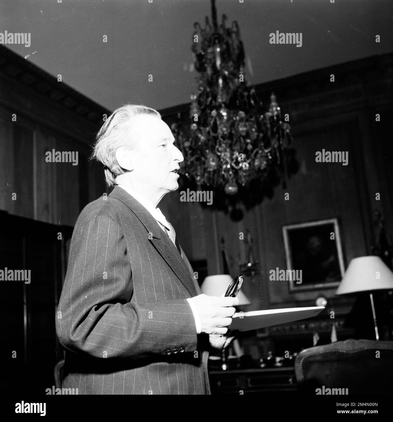 Arthur Honegger, Ambassador Dillon. Photographs of Marshall Plan ...