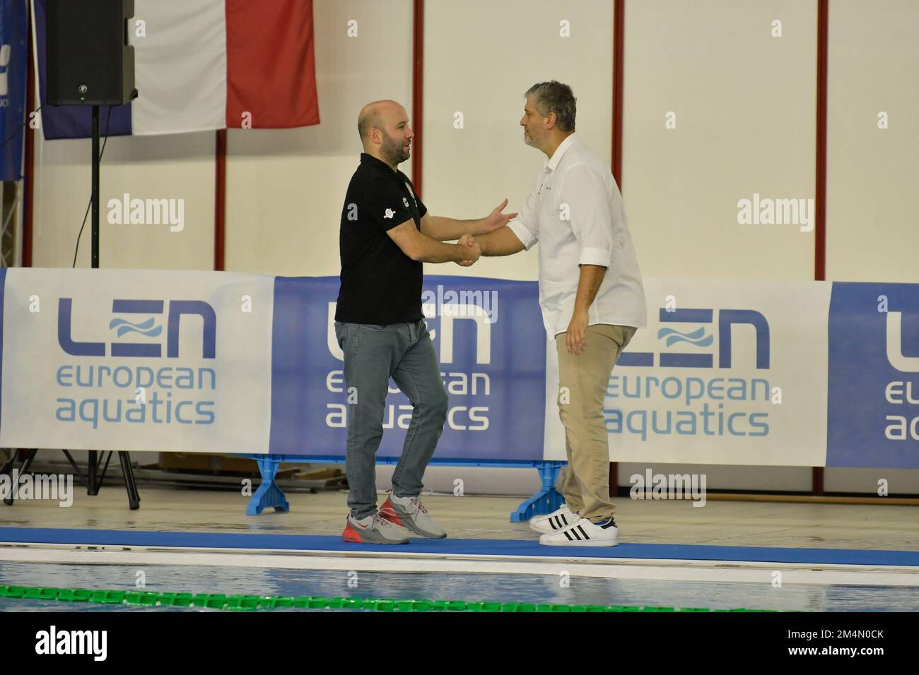 Piscina Bruno Bianchi, Trieste, Italy, December 14, 2022, Stefan Ciric (CN Noisy Le Sec) and ...