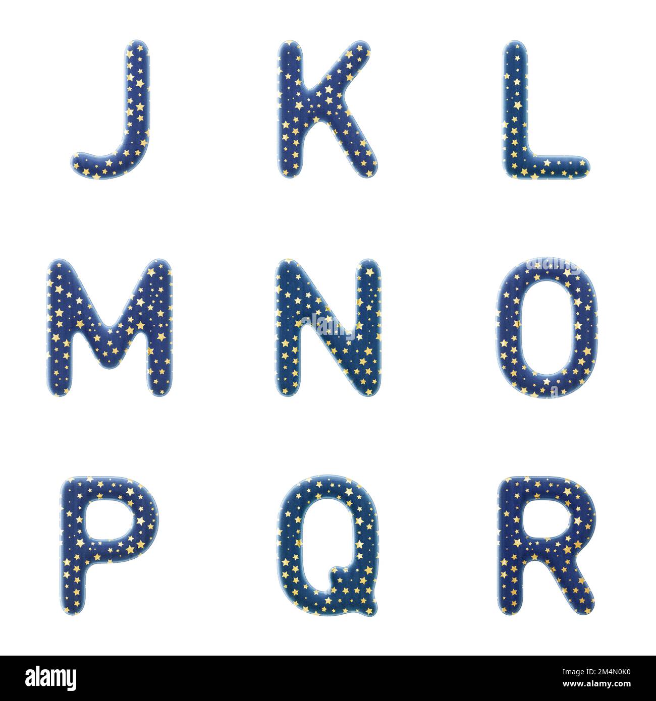 3D Render Set of Wizard Cloth Font including Letters, Numbers and ...