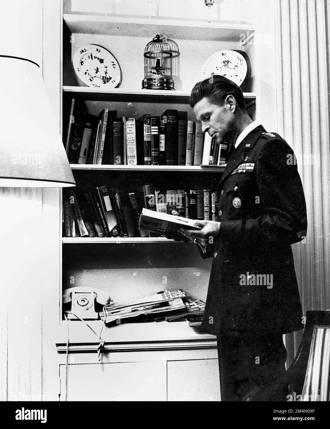 Gen. Norstad at Home. Photographs of Marshall Plan Programs, Exhibits ...