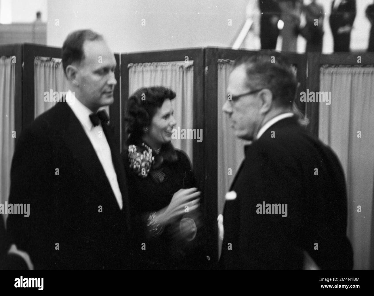 New York Philharmonic Orchestra in Paris and reception. Photographs of ...