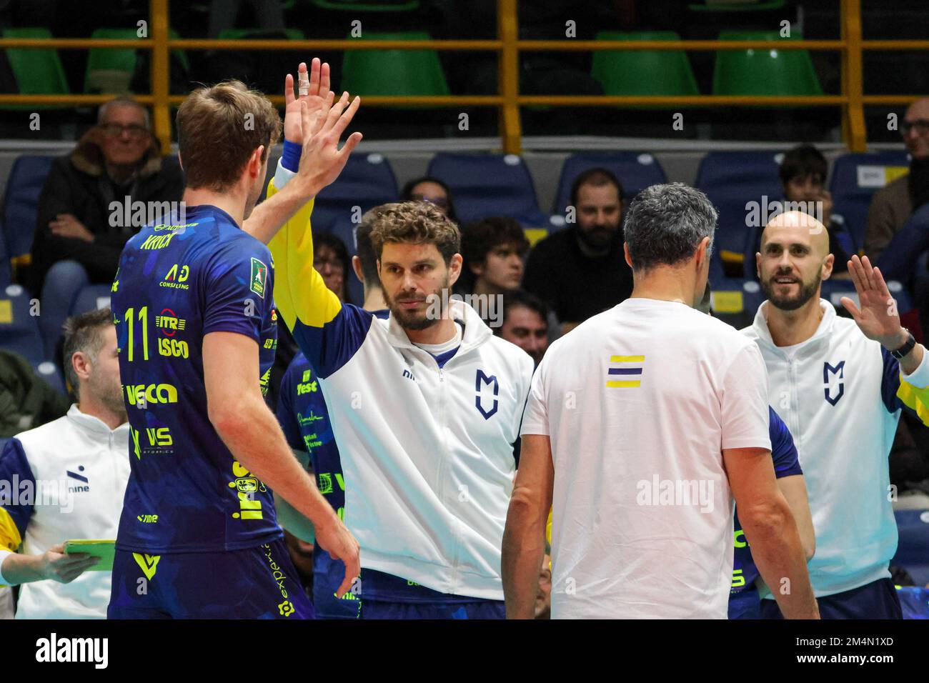PalaPanini, Modena, Italy, December 14, 2022, Bruno Mossa de Rezende ...