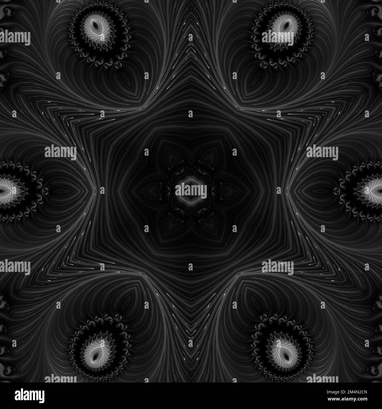 Abstract Computer generated Fractal design. A fractal is a never-ending ...