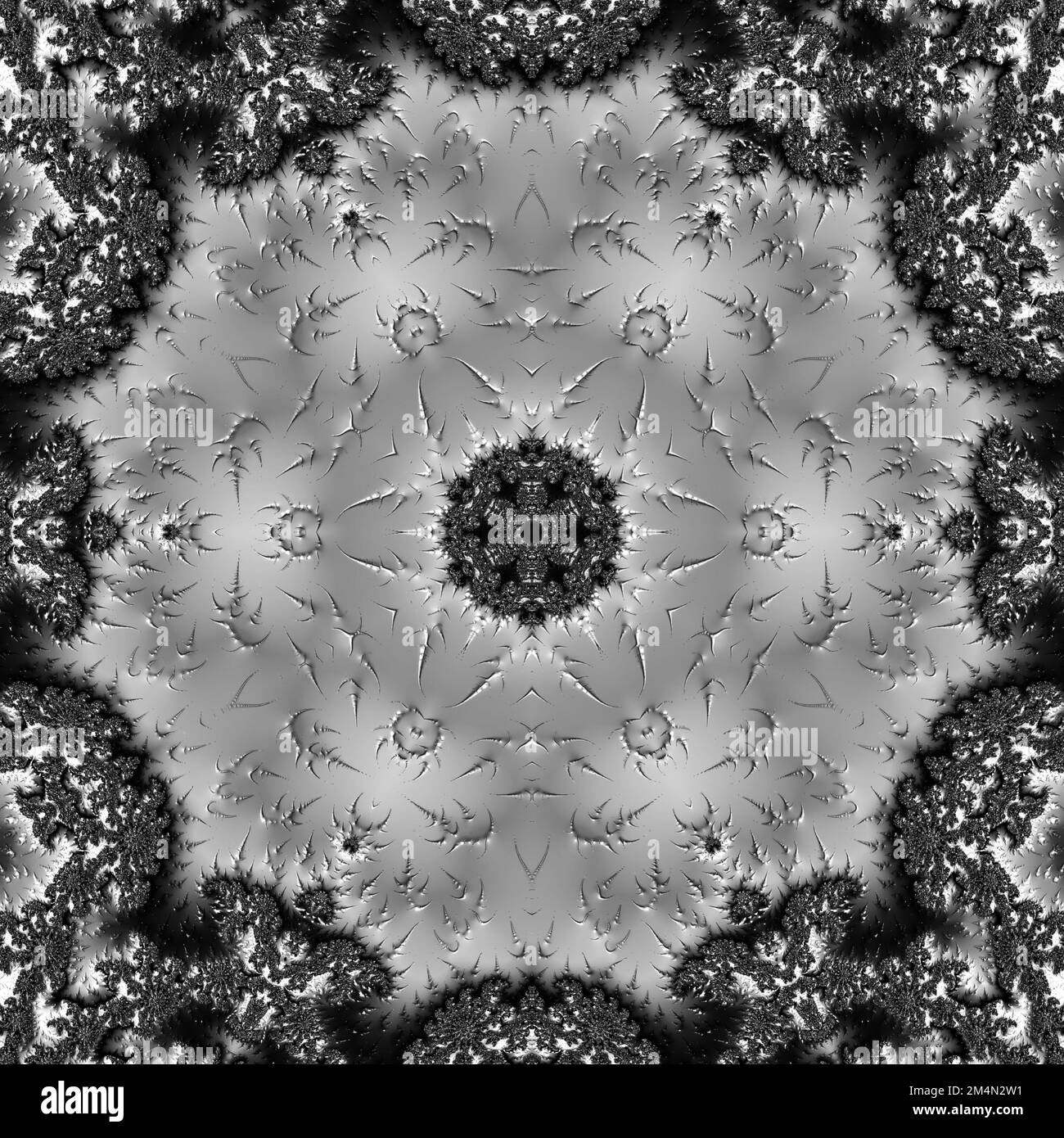 Abstract Computer generated Fractal design. A fractal is a never-ending ...