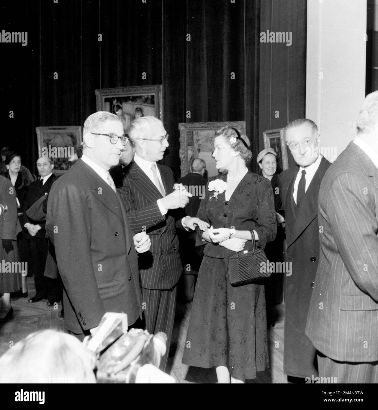 Official Opening of Orangerie Exhibit. Photographs of Marshall Plan ...