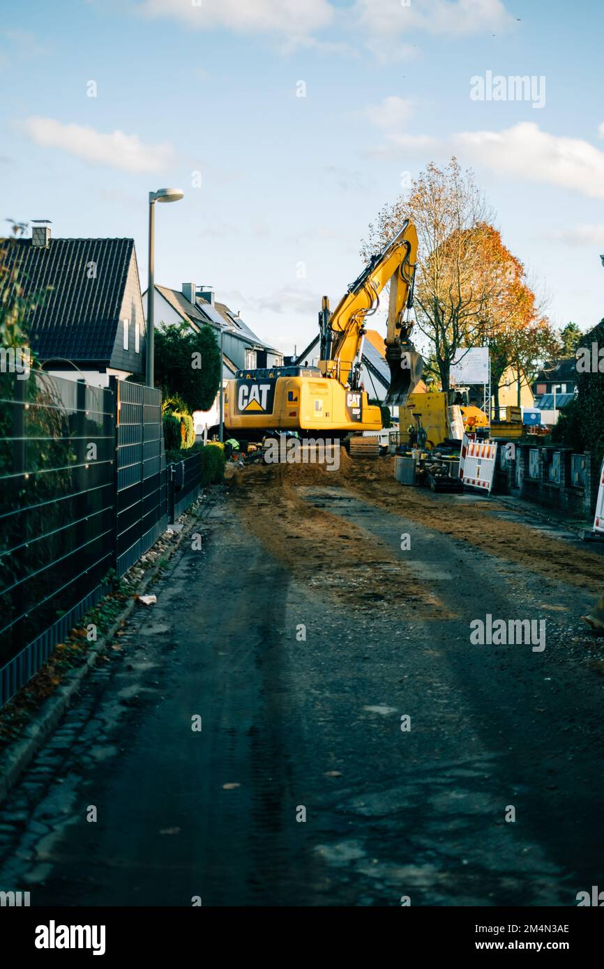 Repair work on street hi-res stock photography and images - Alamy