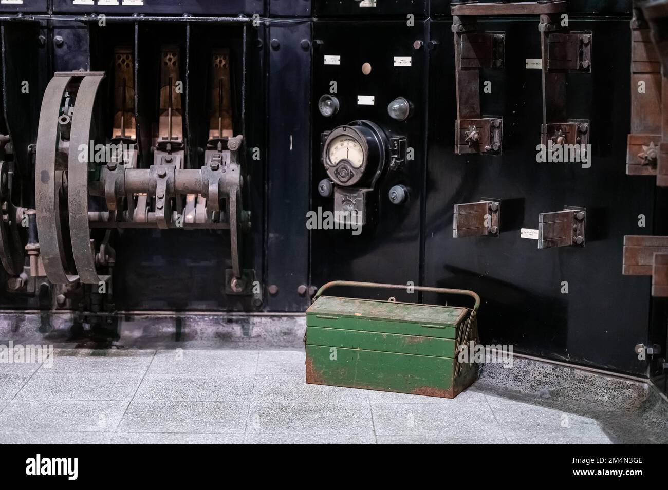 Battersea Control Room - Battersea Power Station Stock Photo - Alamy