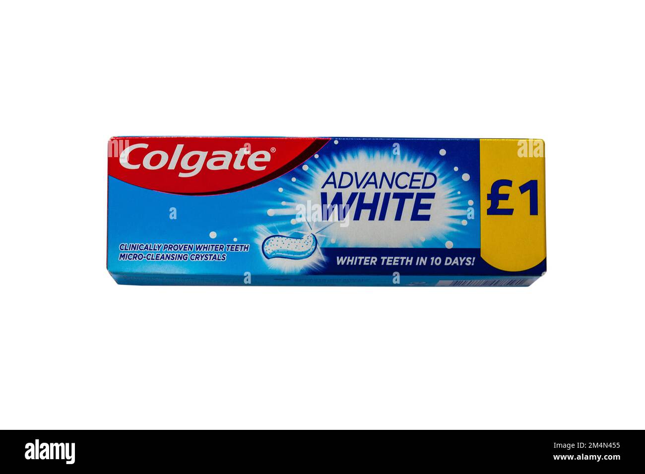 Colgate Advanced White toothpaste whiter teeth in 10 days clinically ...