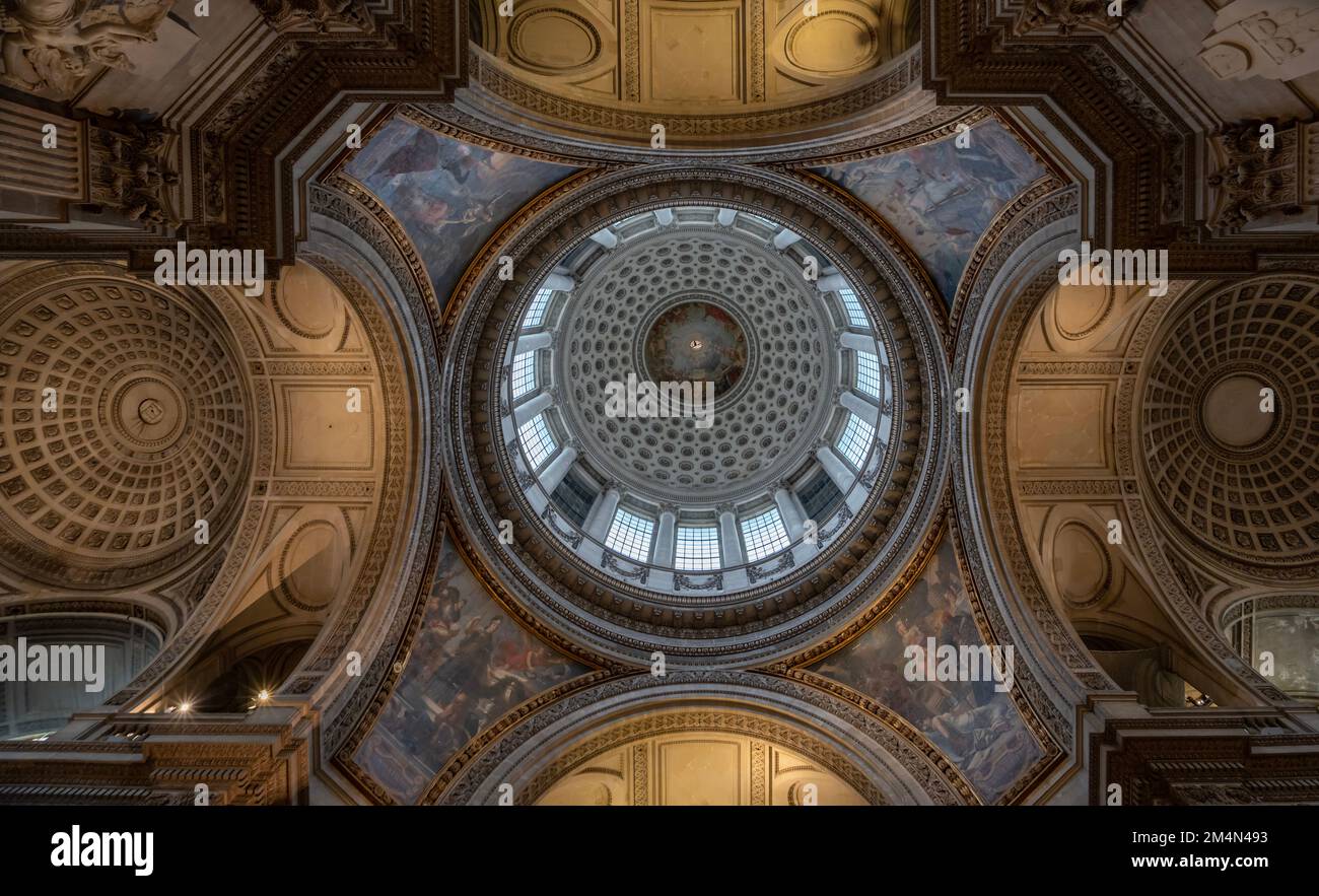 The Pantheon. View of the ceiling Stock Photo - Alamy