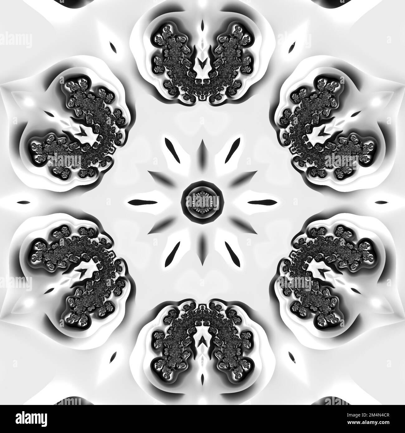 Abstract Computer generated Fractal design. A fractal is a never-ending ...