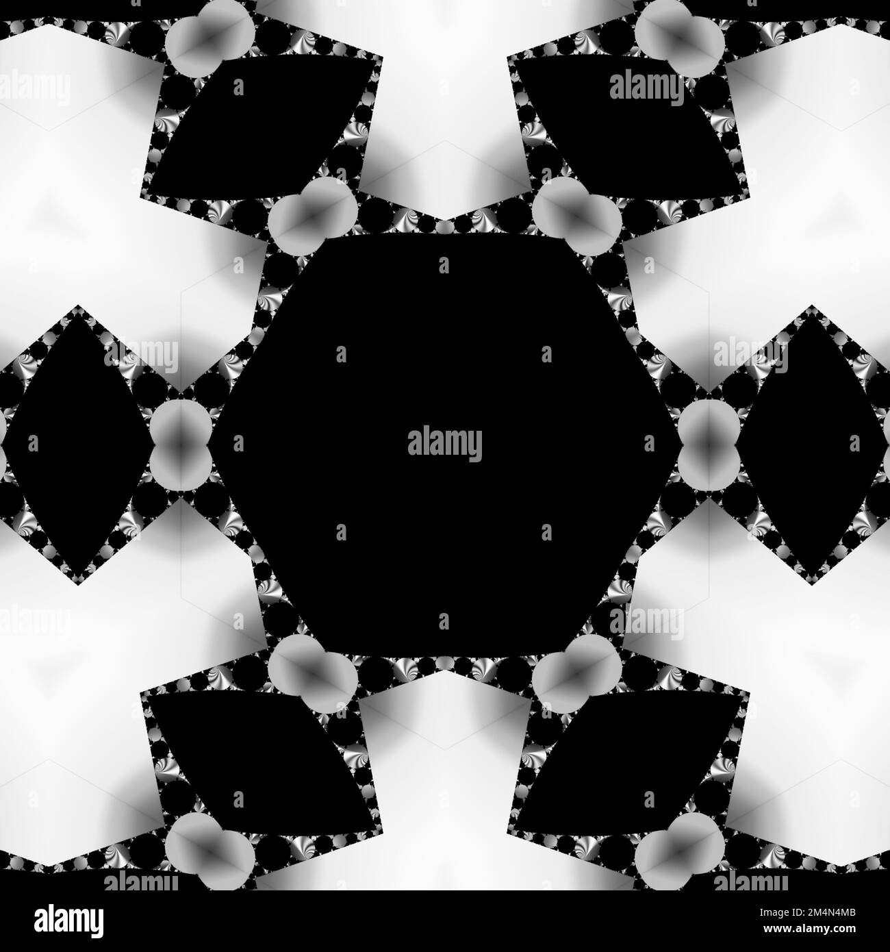 Abstract Computer generated Fractal design. A fractal is a never-ending ...