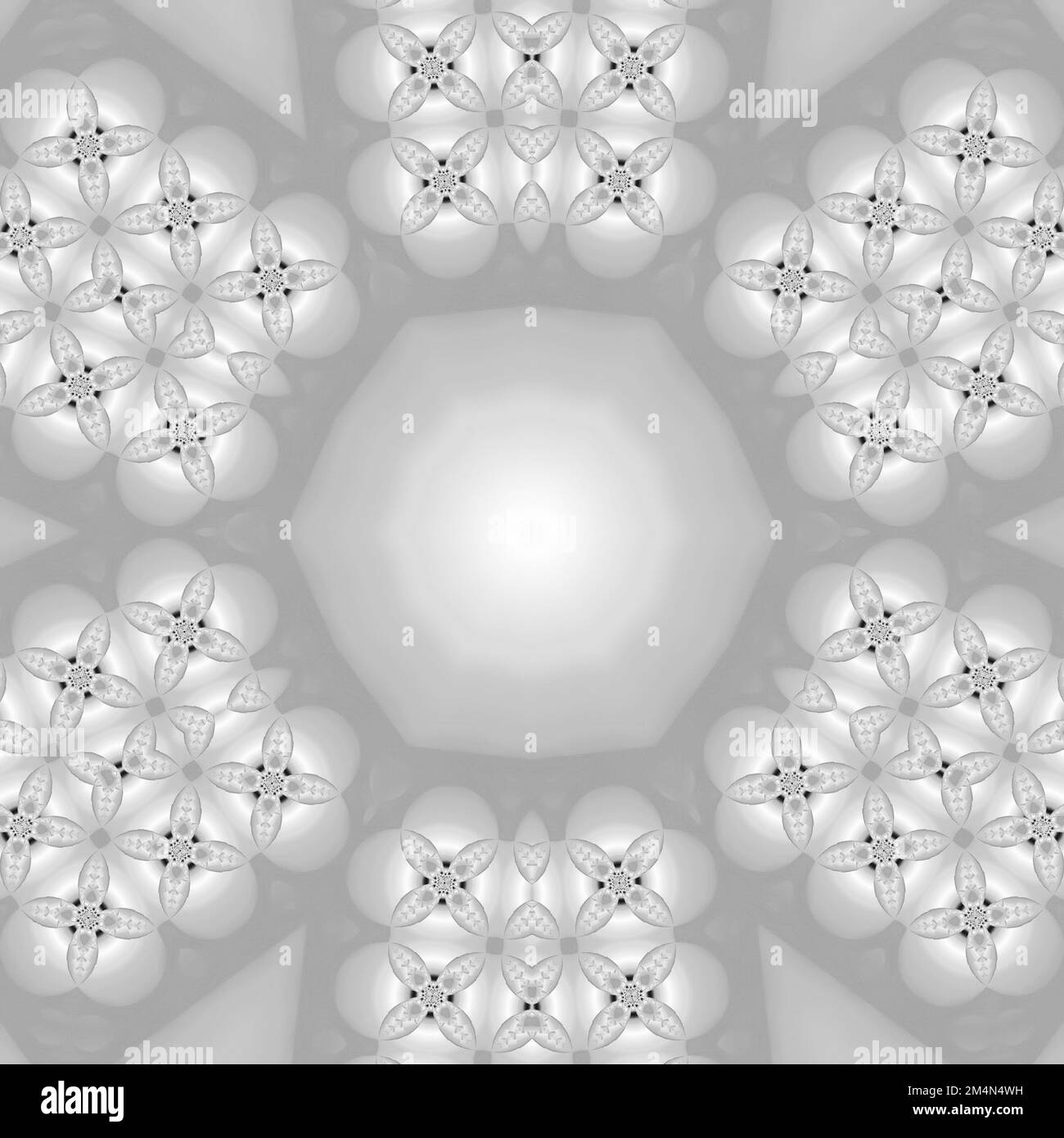 Abstract Computer generated Fractal design. A fractal is a never-ending ...